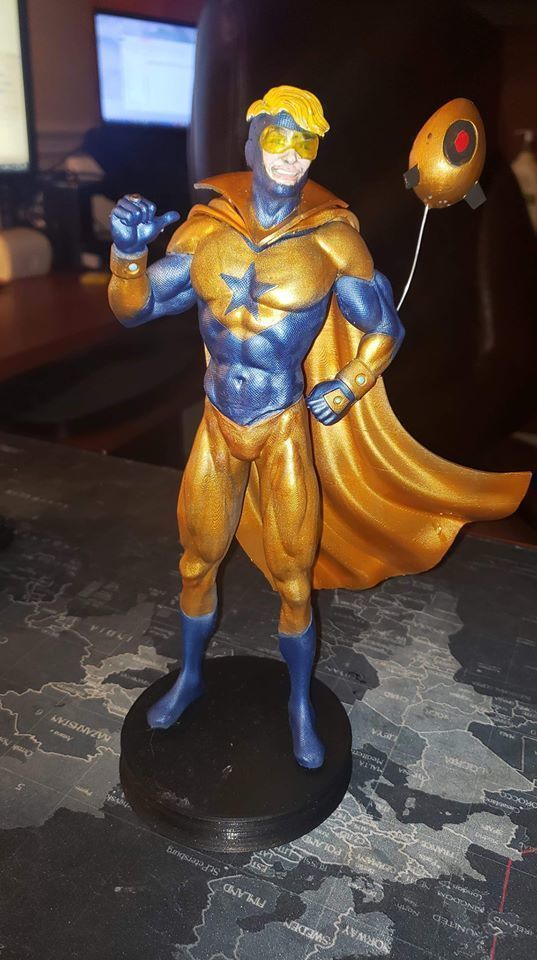 Booster Gold 3D model 3D printable | CGTrader
