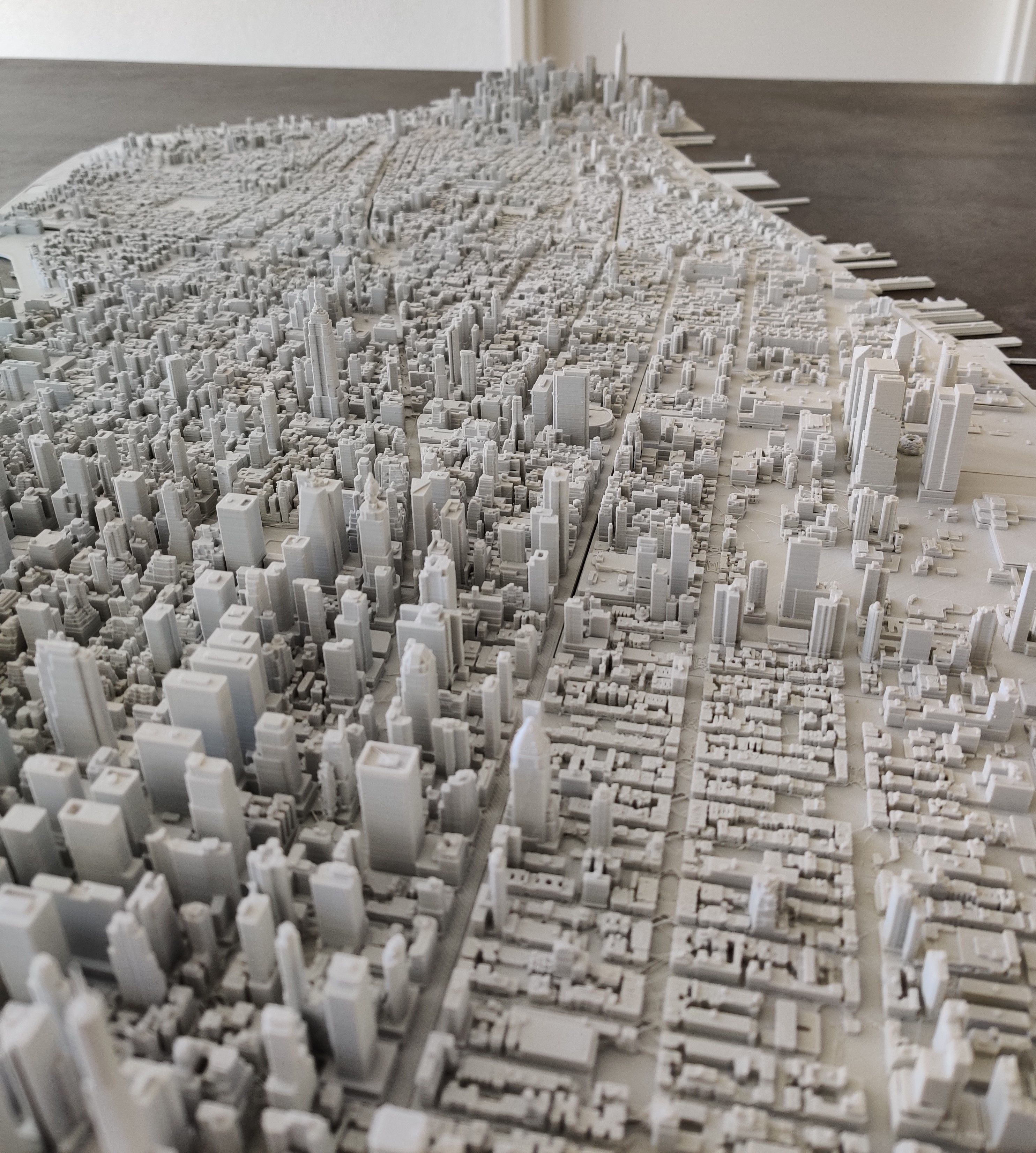 Midtown Manhattan NYC 3D print in parts including instructions 3D model ...