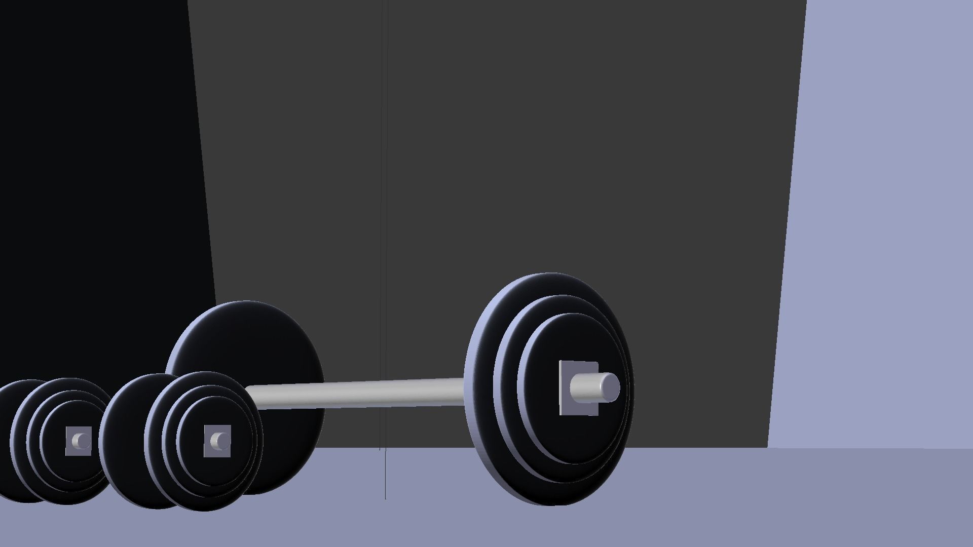3D model Dumbel 3d model low poly dumbbell VR / AR / low-poly | CGTrader