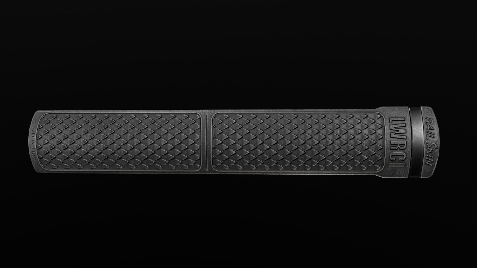 3D model LWRCI RailSkin Picatinny Handguard Grip Panel VR / AR / low ...