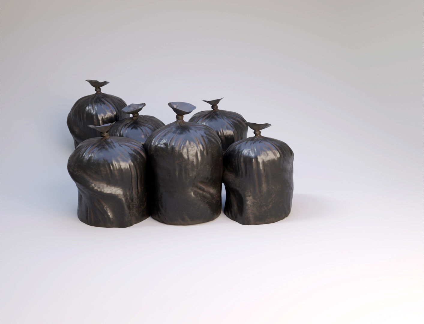 Garbage Bags free VR / AR / low-poly 3D model | CGTrader