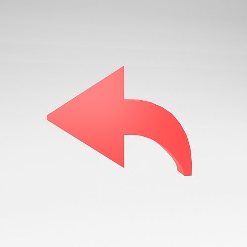 3D model IOS Forward Symbol v1 003 VR / AR / low-poly | CGTrader