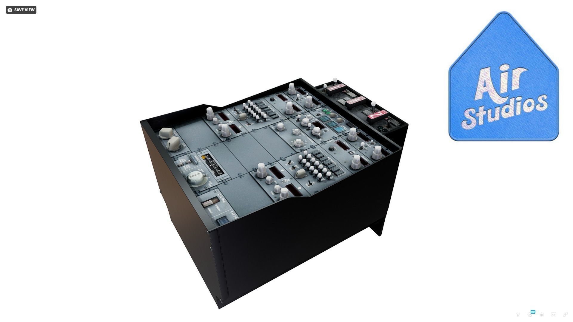 3D model Boeing 737 Cockpit Central Panels VR / AR / low-poly | CGTrader