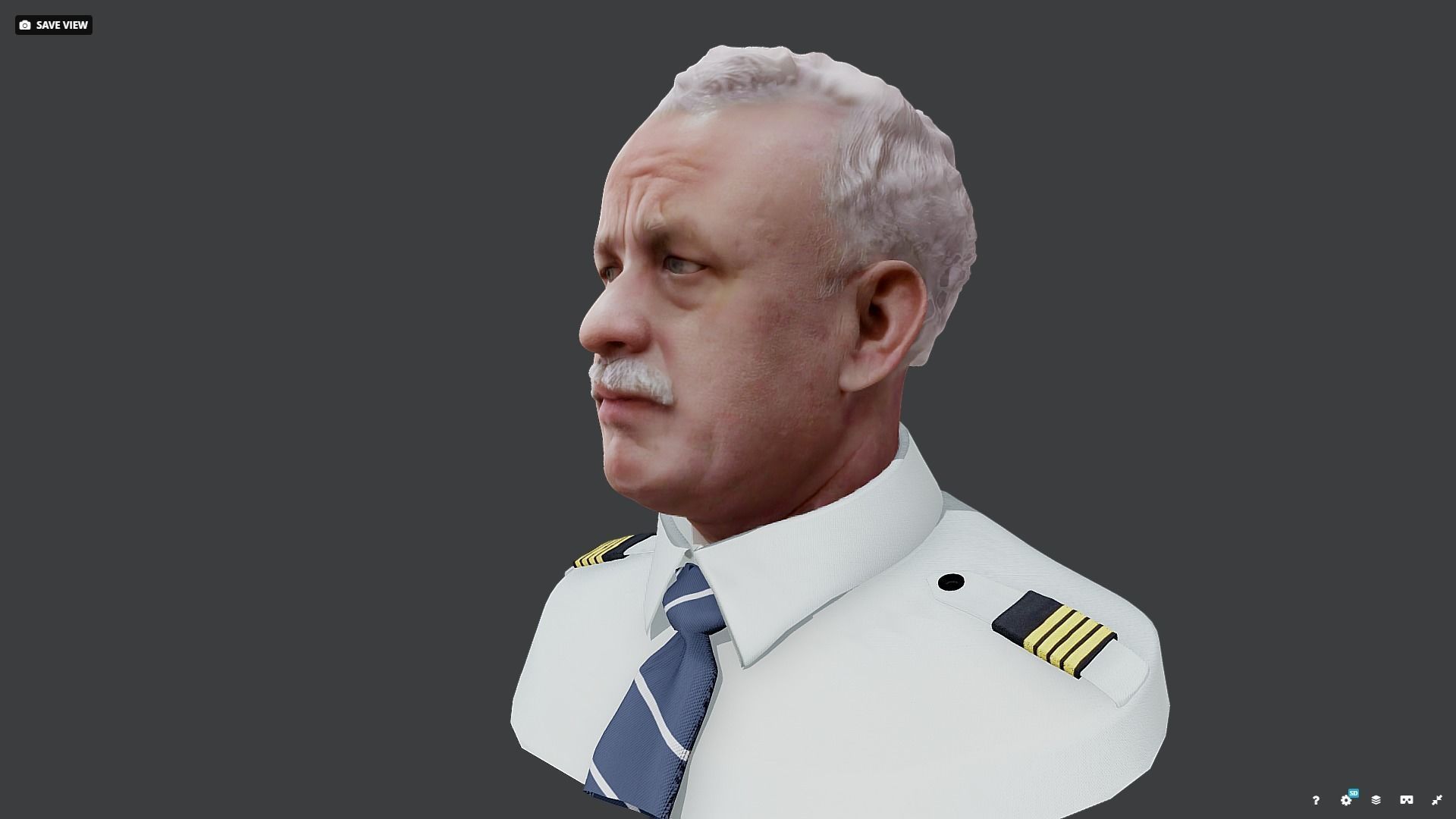 Tom Hanks Head 3D model | CGTrader