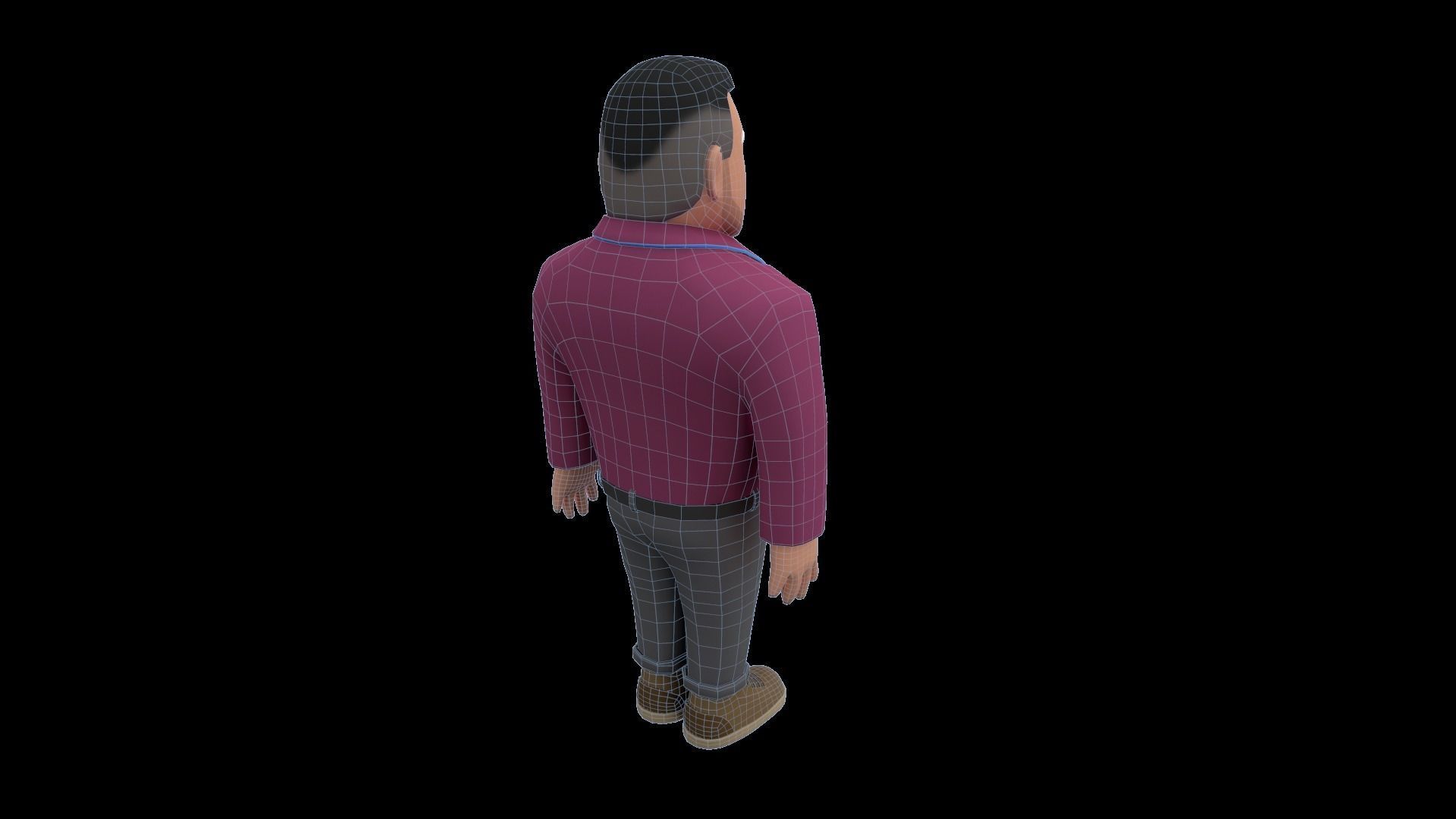 Cartoon Style male teacher rigged 3D model rigged | CGTrader