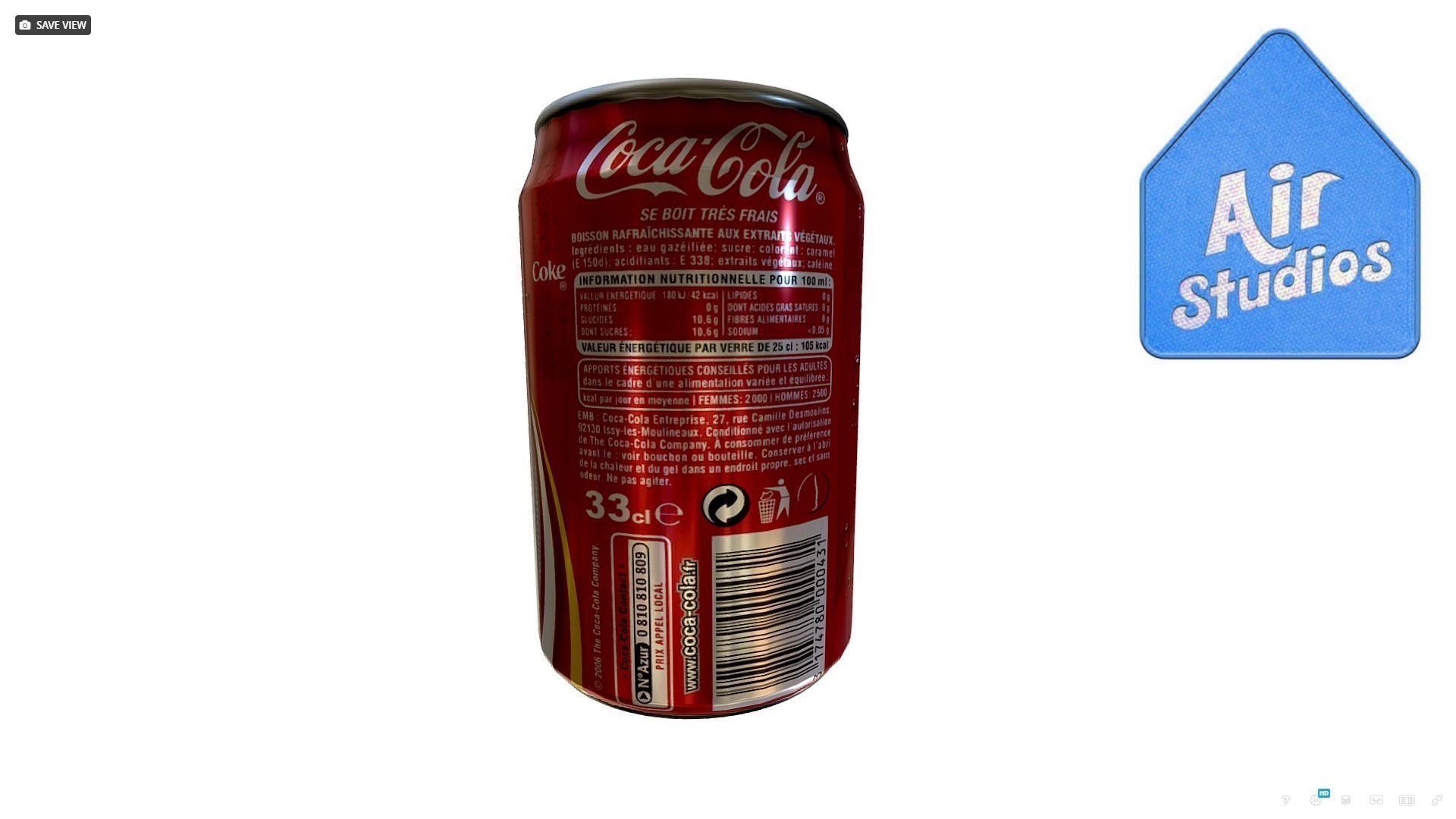 3D model Coke Can VR / AR / low-poly | CGTrader