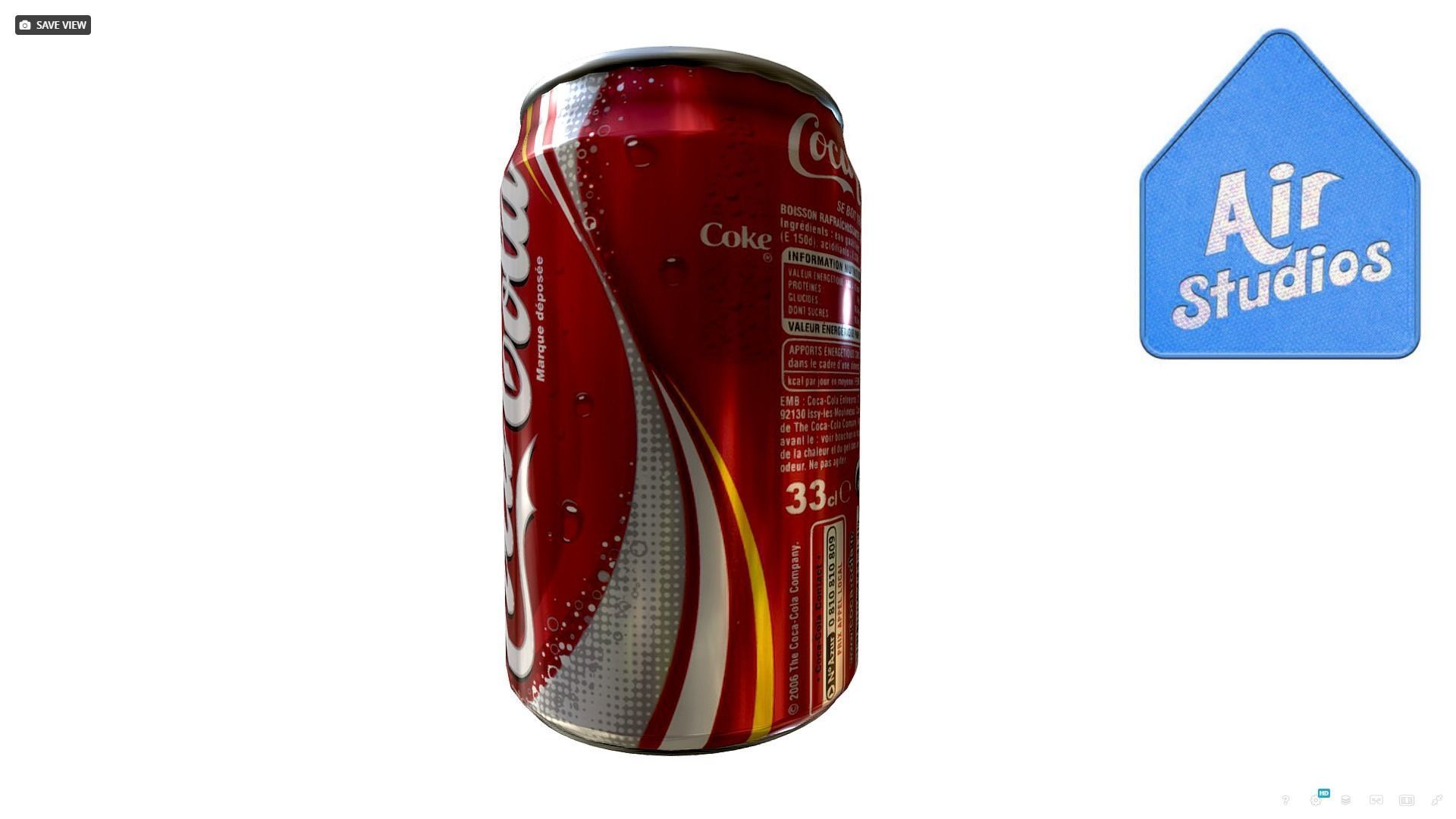 3D model Coke Can VR / AR / low-poly | CGTrader