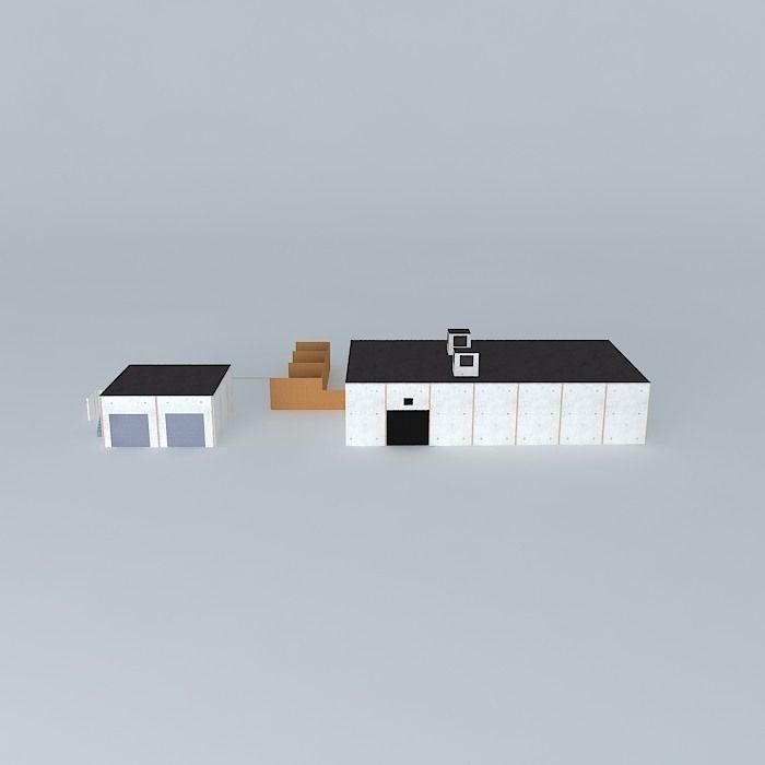 Technical structure free 3D model | CGTrader