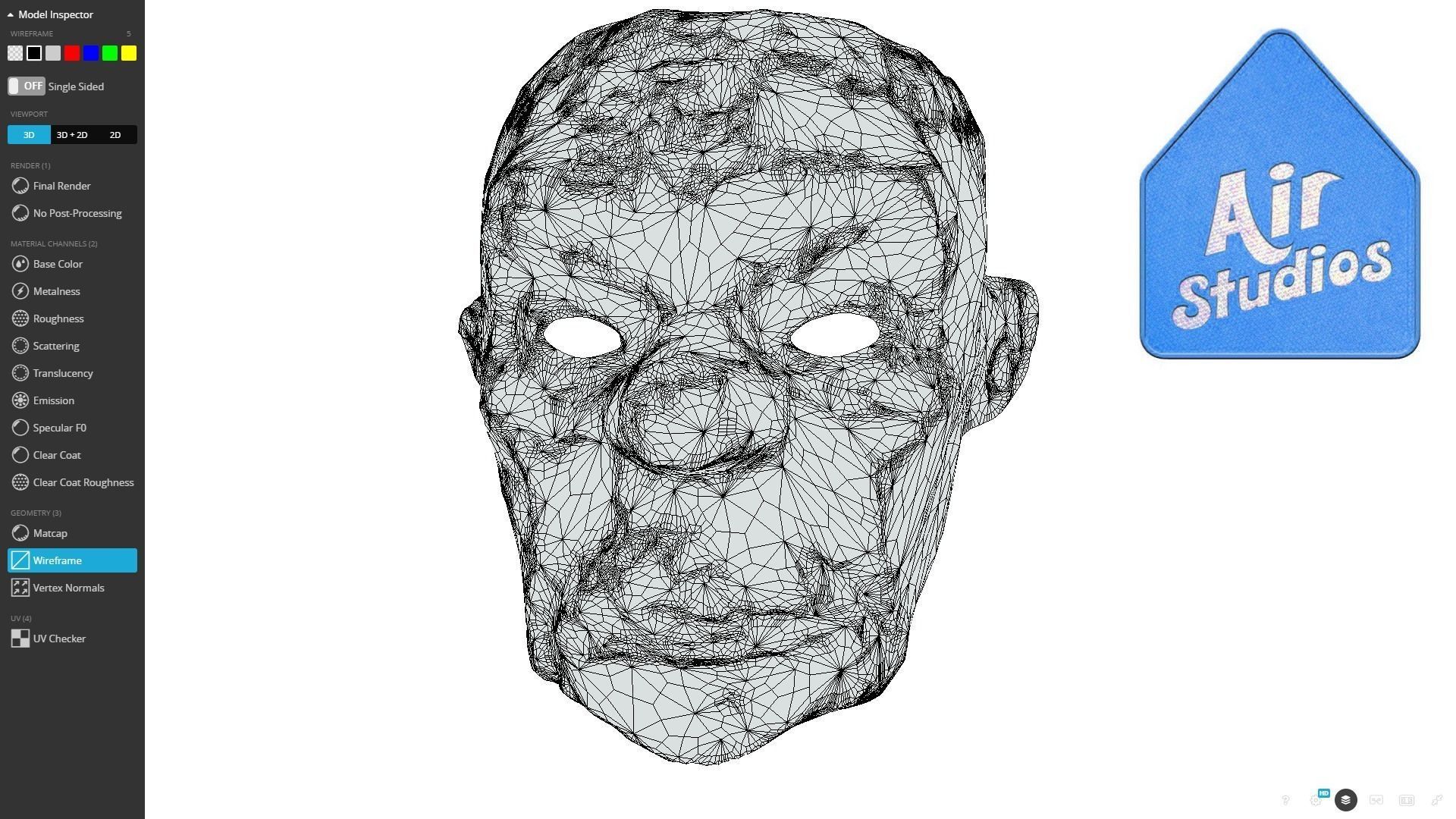 3D model The Joker Mask Batman Dark Knight VR / AR / low-poly | CGTrader