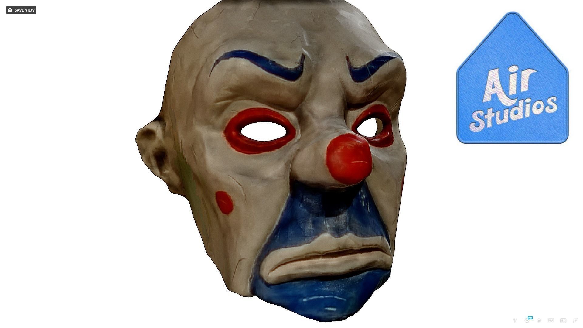 3D model The Joker Mask Batman Dark Knight VR / AR / low-poly | CGTrader