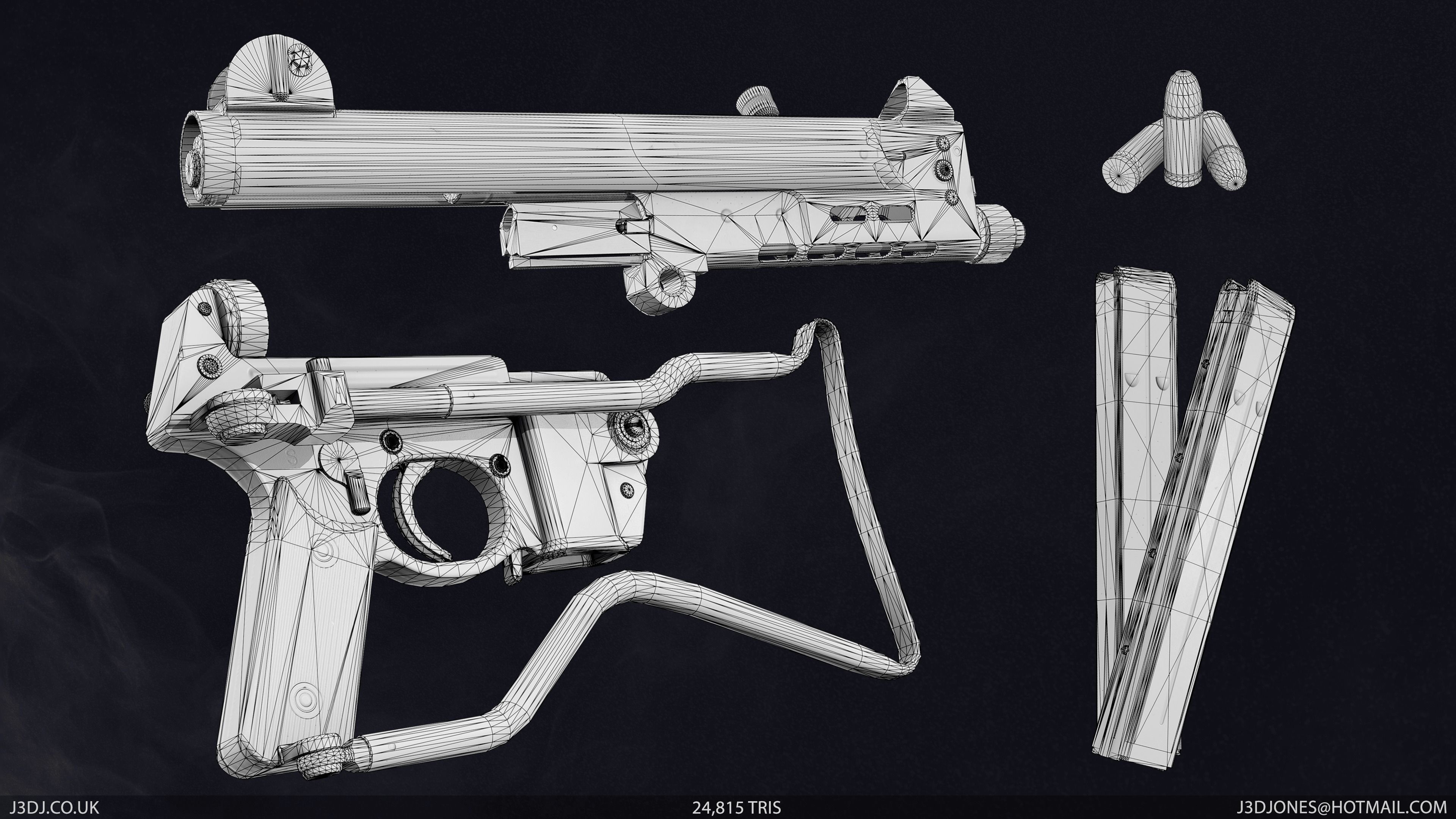 3D model Walther MPK VR / AR / low-poly | CGTrader