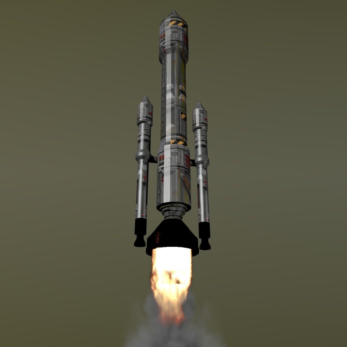 3D model Rocket Modular Pack VR / AR / low-poly | CGTrader