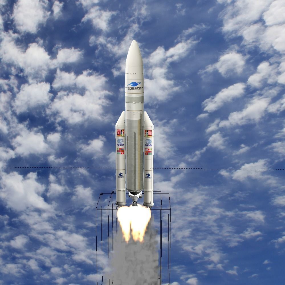 3D model Rocket Modular Pack VR / AR / low-poly | CGTrader