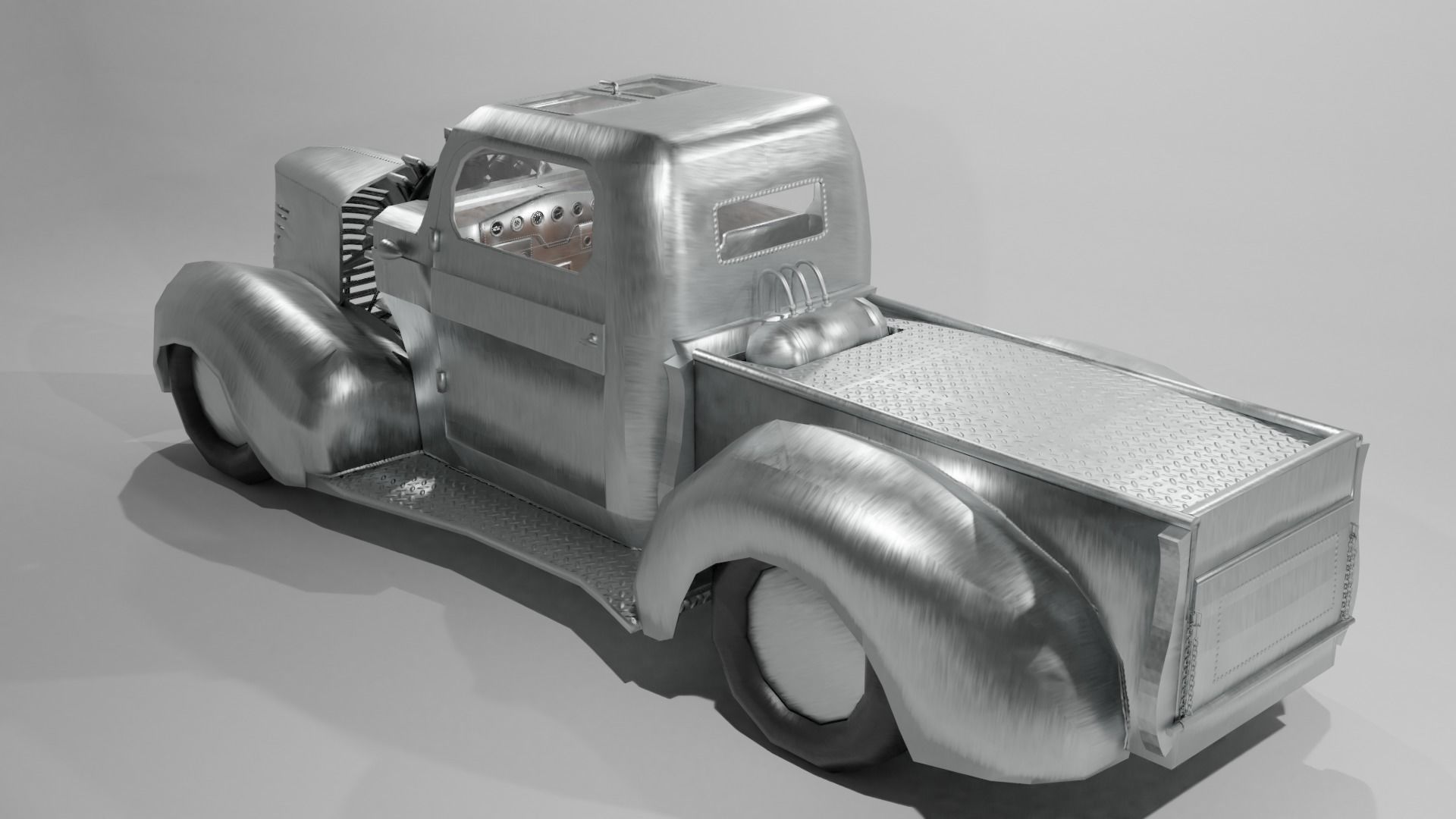 3D model Airplane Engine Truck VR / AR / low-poly | CGTrader