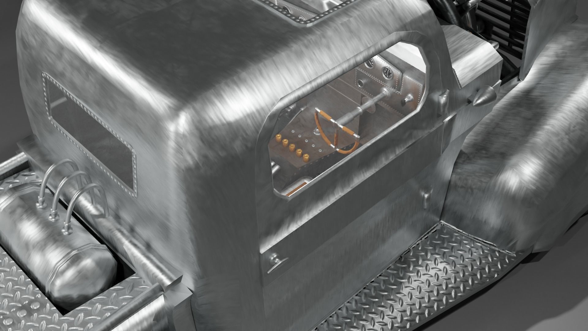 3D model Airplane Engine Truck VR / AR / low-poly | CGTrader