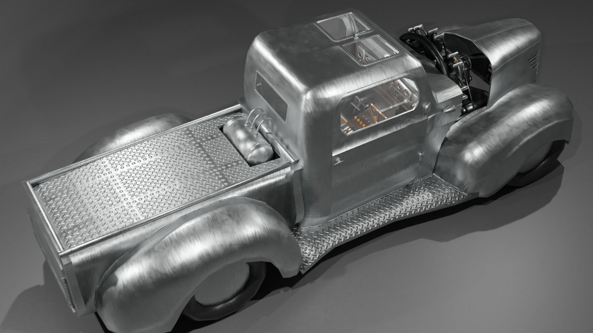 3D model Airplane Engine Truck VR / AR / low-poly | CGTrader