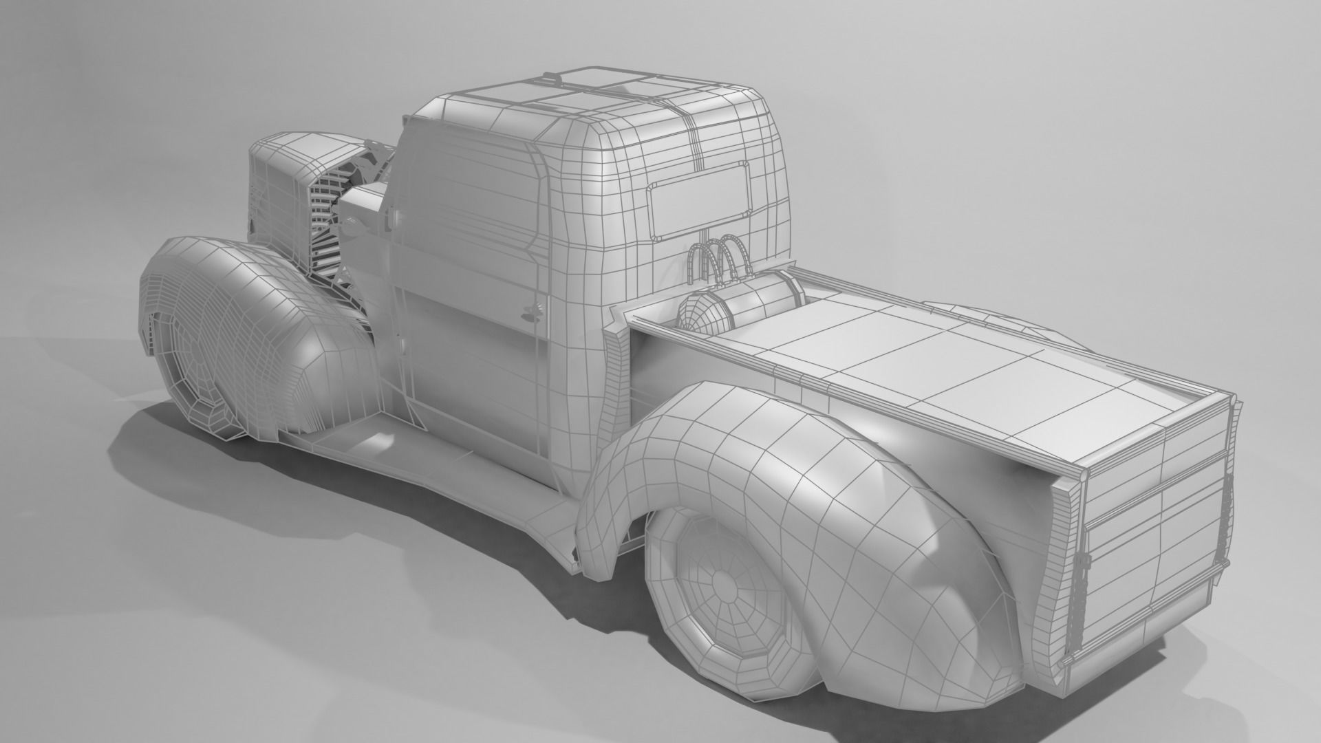 3D model Airplane Engine Truck VR / AR / low-poly | CGTrader