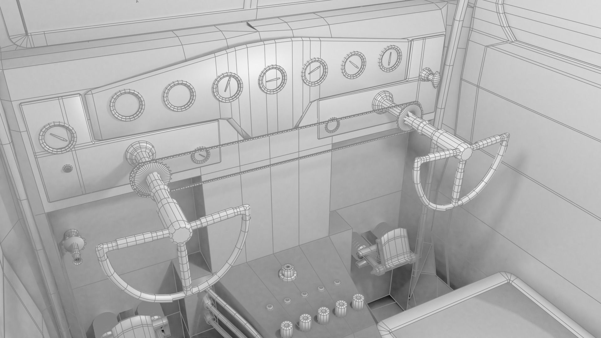 3D model Airplane Engine Truck VR / AR / low-poly | CGTrader