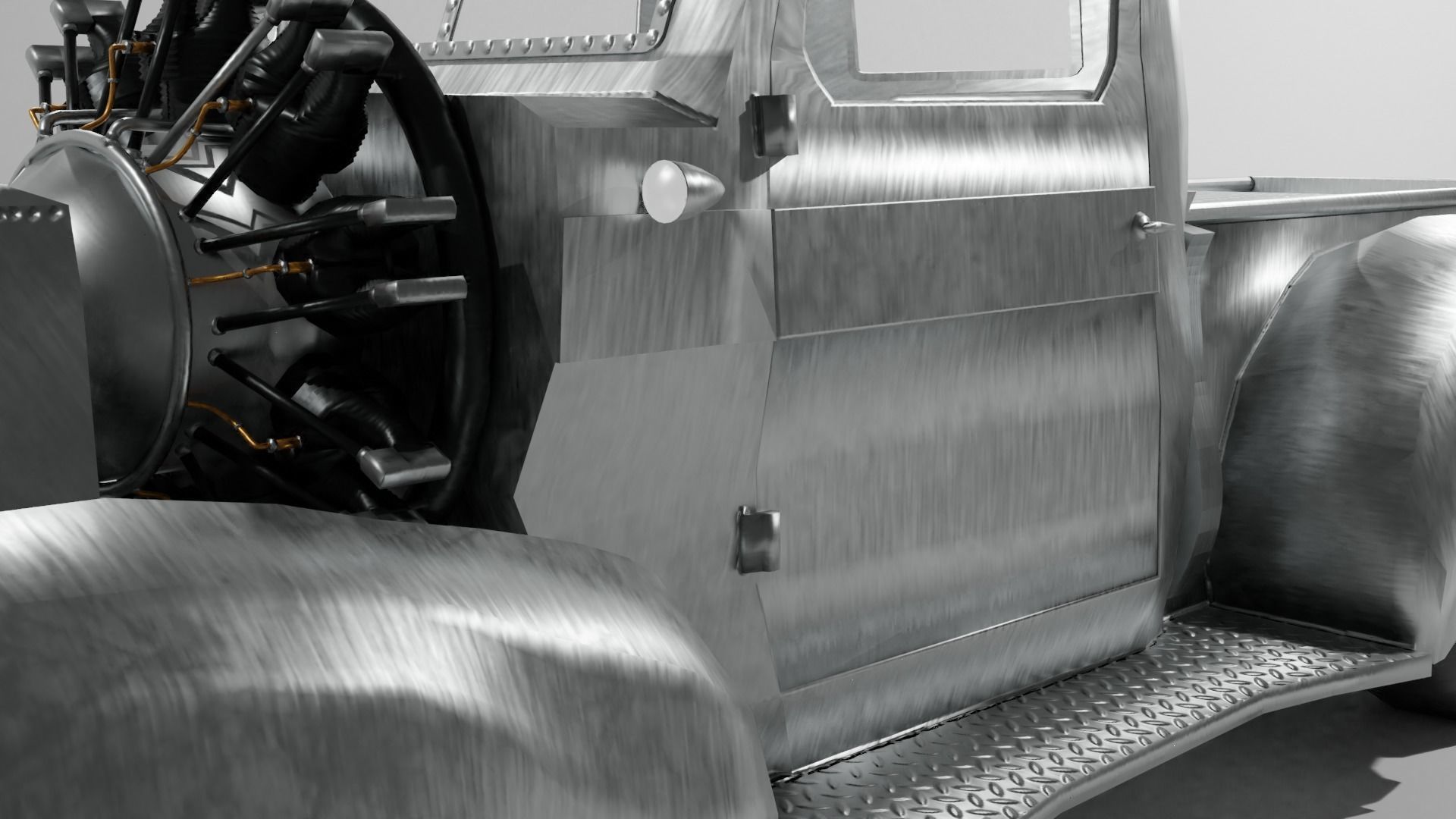 3D model Airplane Engine Truck VR / AR / low-poly | CGTrader