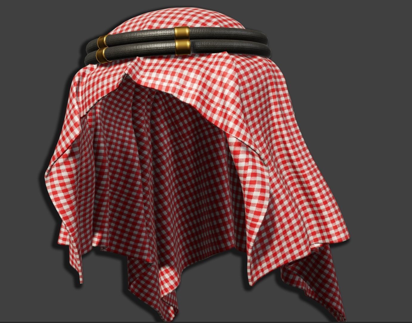 Arab Headwear Collection 3D model | CGTrader