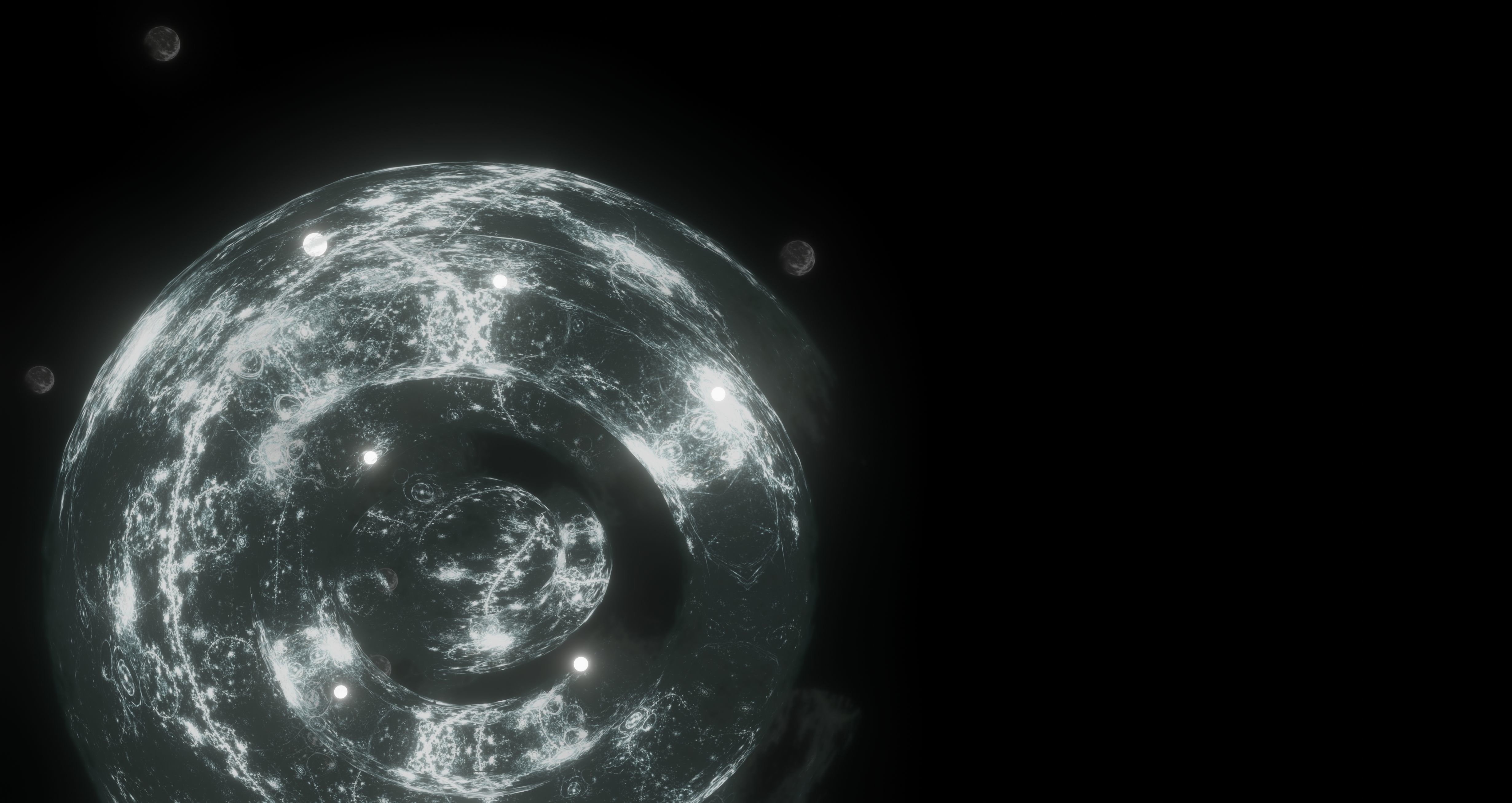 3D model Celestial sky - magic spheres harmony VR / AR / low-poly ...