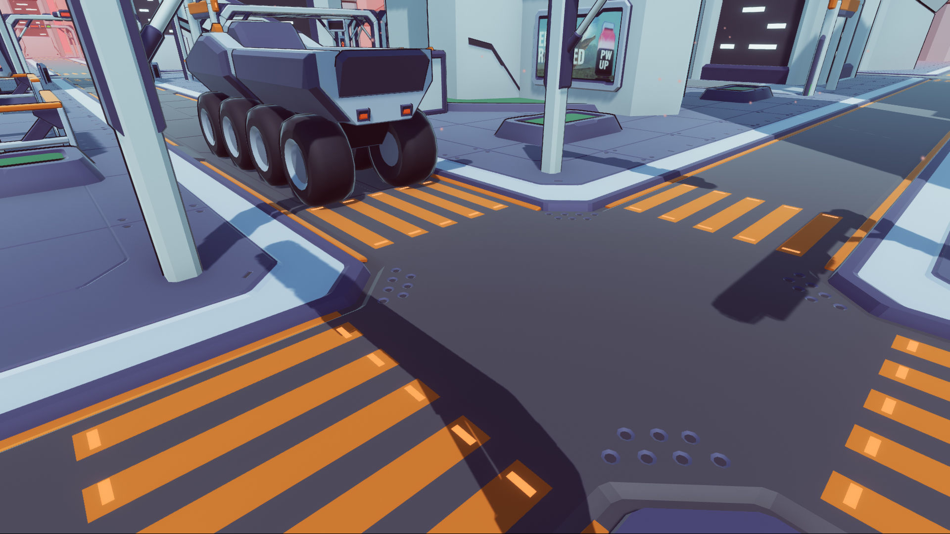 3D model Future Mecha City VR / AR / low-poly | CGTrader