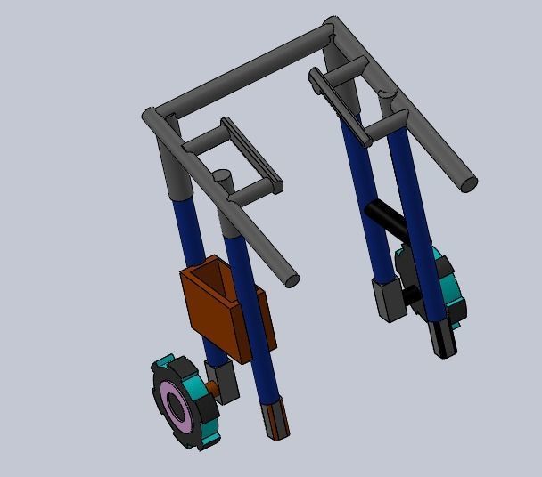 Medical Walker 3D Model 3D model 3D printable | CGTrader