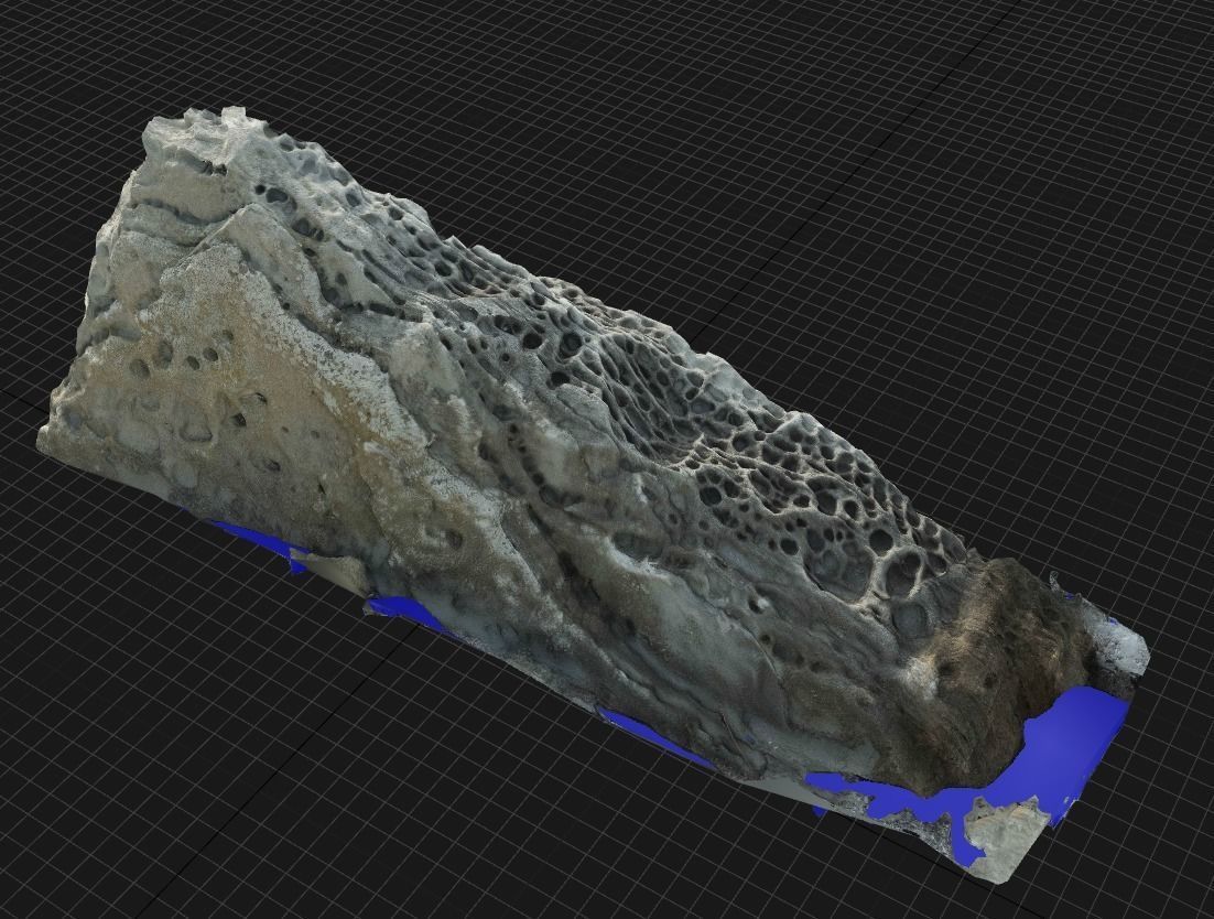 Porous rock free 3D model | CGTrader