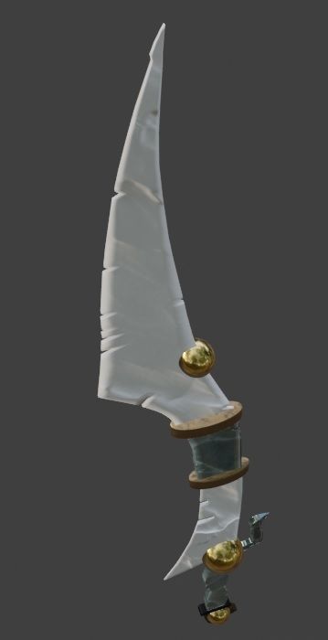 Snow Beast Sword 3D model | CGTrader