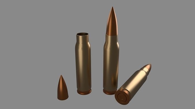 AK BULLET 3D model | CGTrader