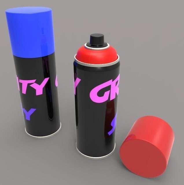 Paint Spray 3D model | CGTrader
