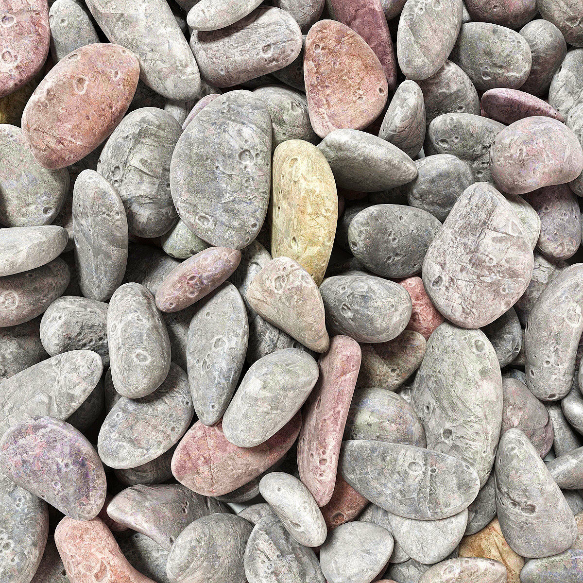 Pebble low n10 3D model | CGTrader