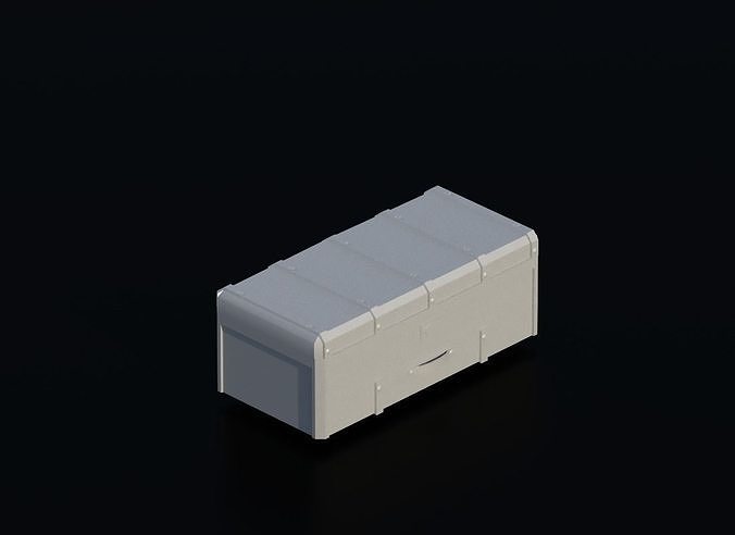 3D model Boxes Crate 01 VR / AR / low-poly | CGTrader