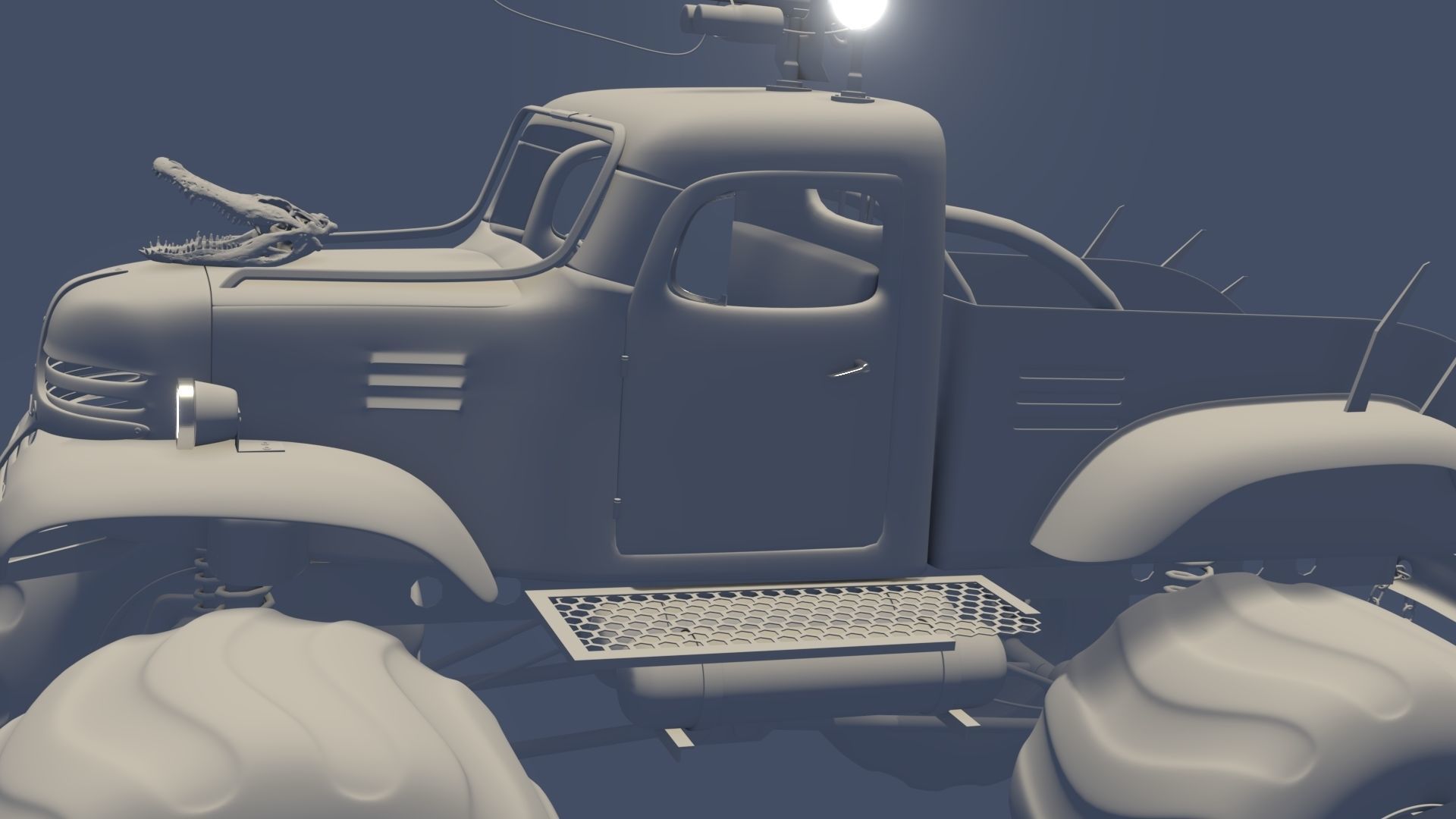 MAX CAR cyberpunk 3D model | CGTrader