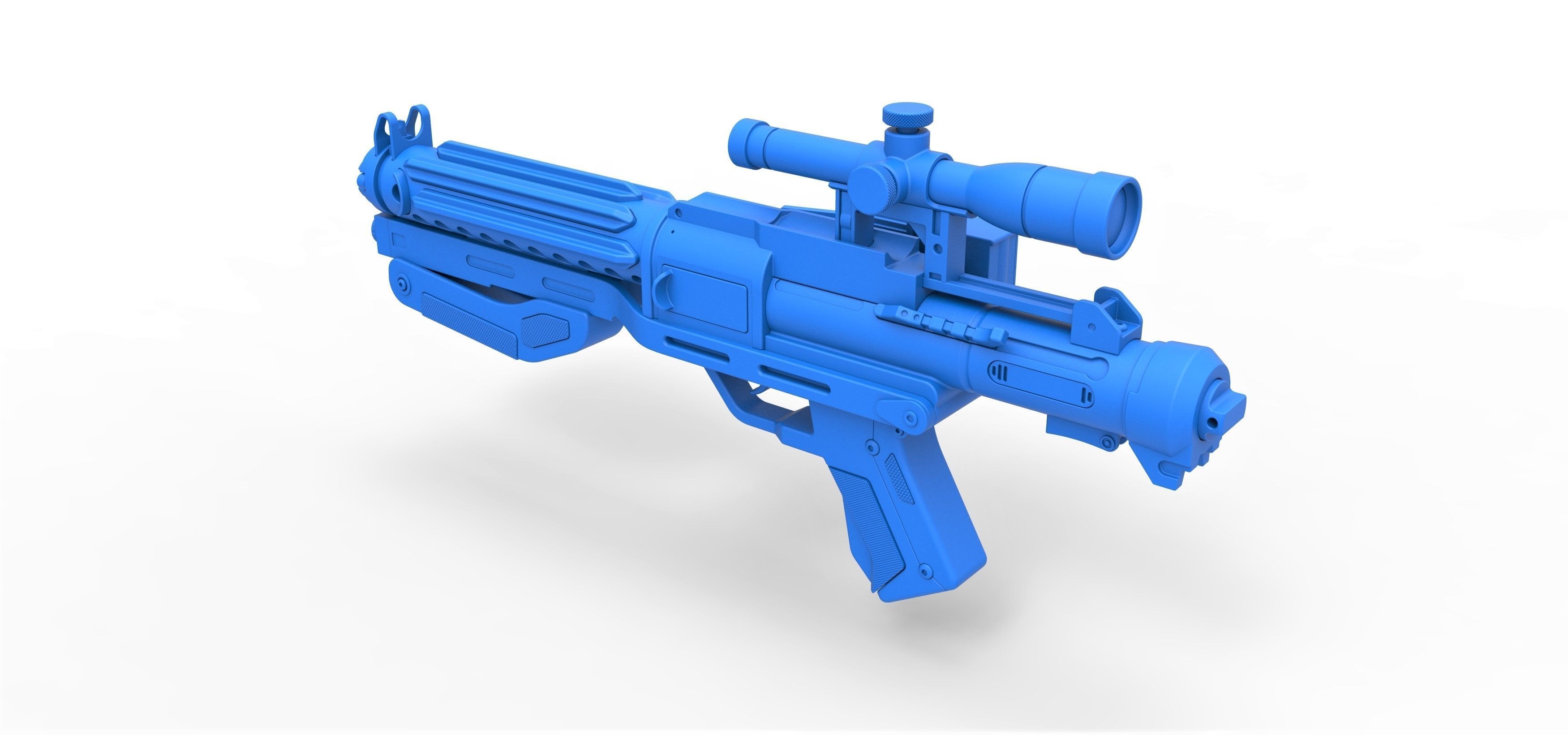 Blaster rifle F-11D from Star Wars The Force Awakens 2015 3D model ...