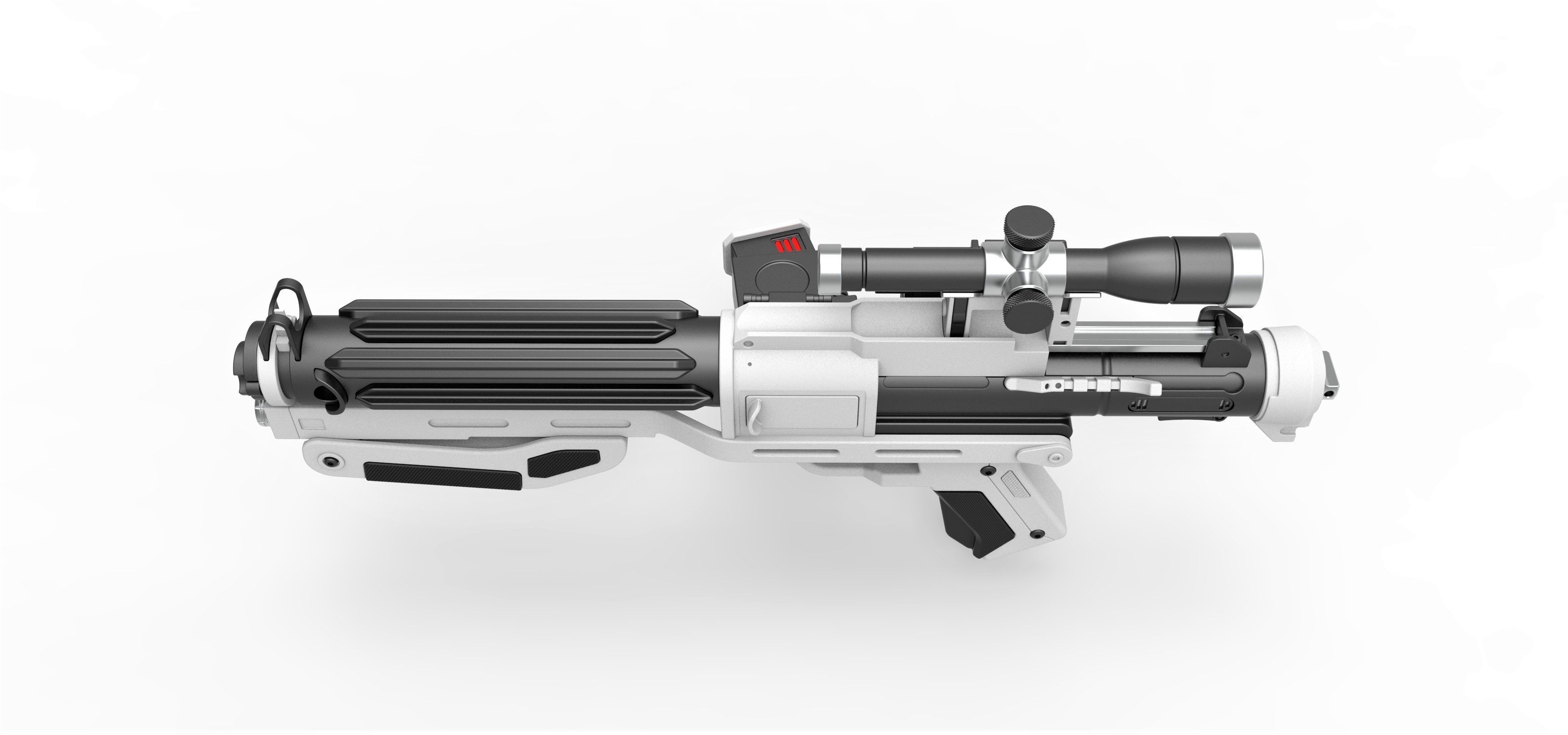 Blaster rifle F-11D from Star Wars The Force Awakens 2015 3D model ...