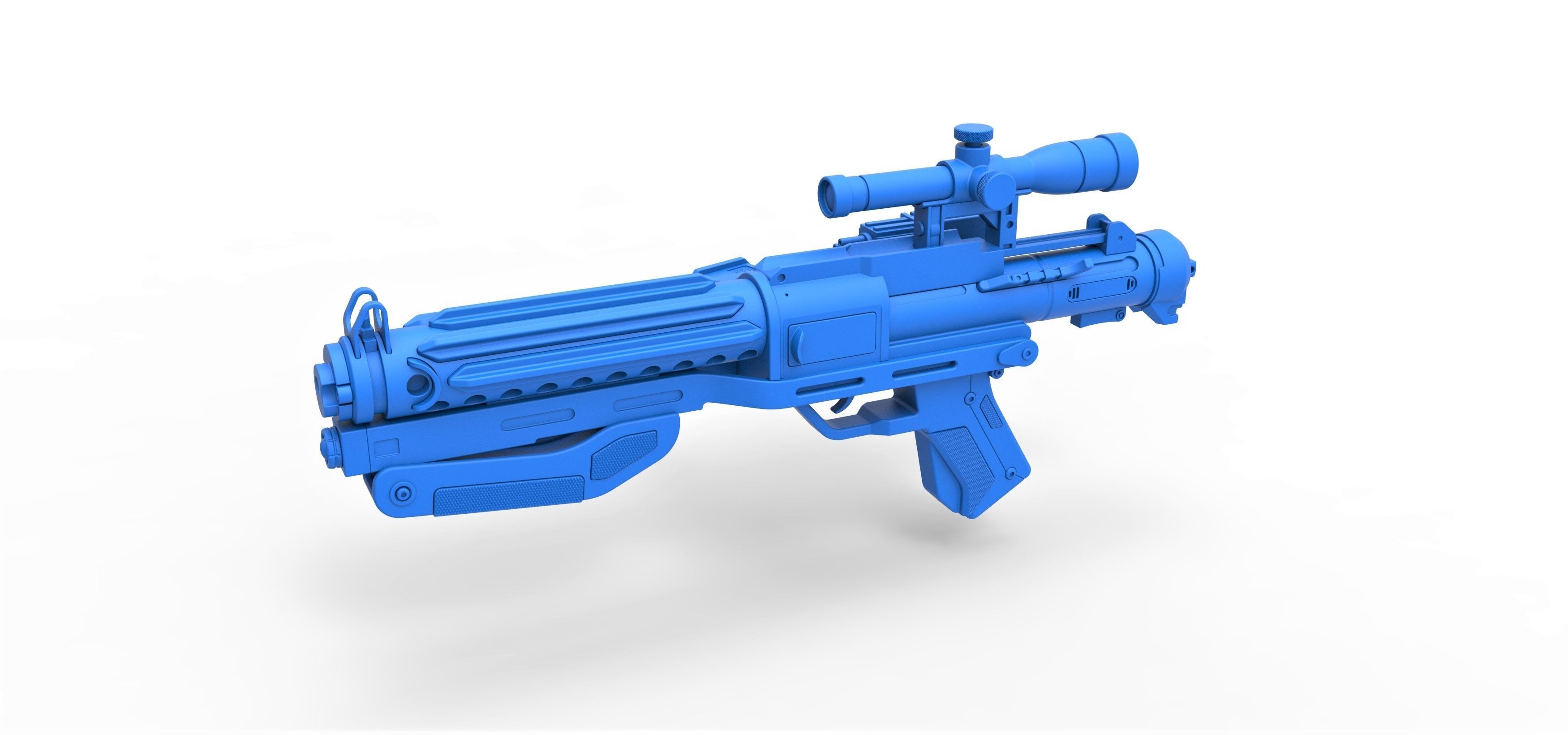 Blaster rifle F-11D from Star Wars The Force Awakens 2015 3D model ...