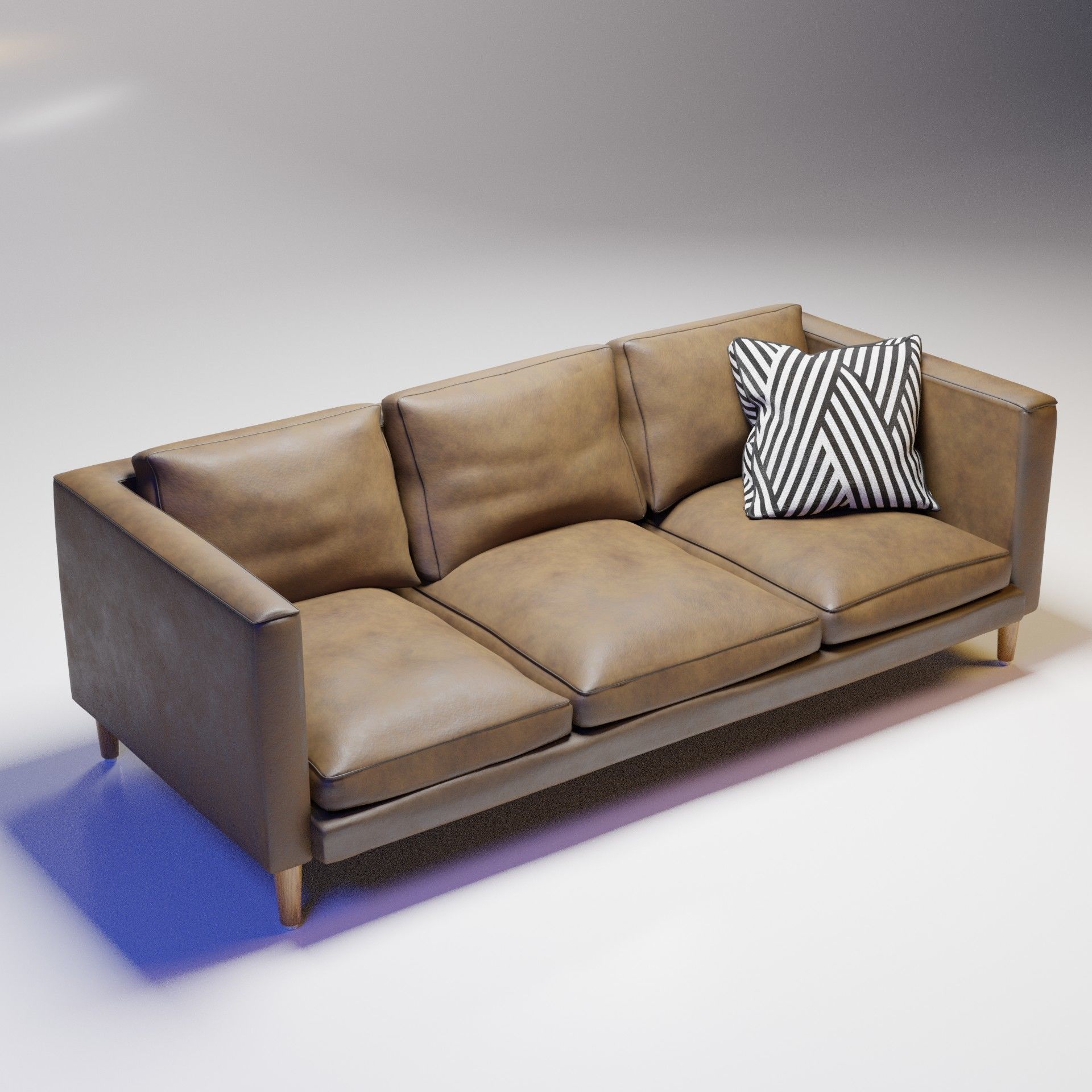 Leather Sofa 3D model | CGTrader