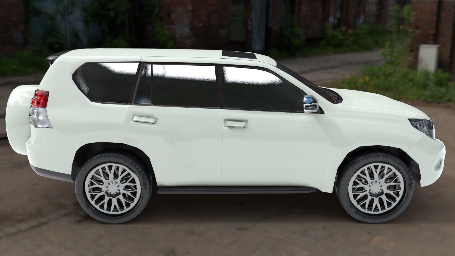 3D model Toyota Prado VR / AR / low-poly | CGTrader