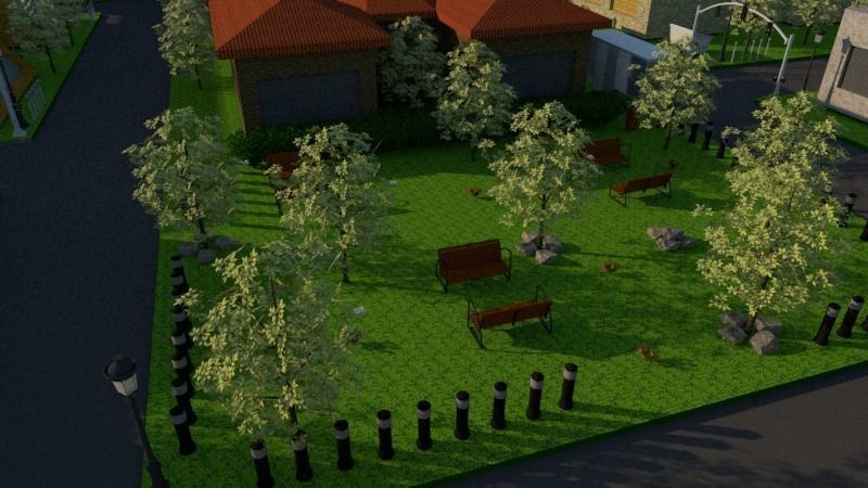 Mini City 3D model 3D printable | CGTrader