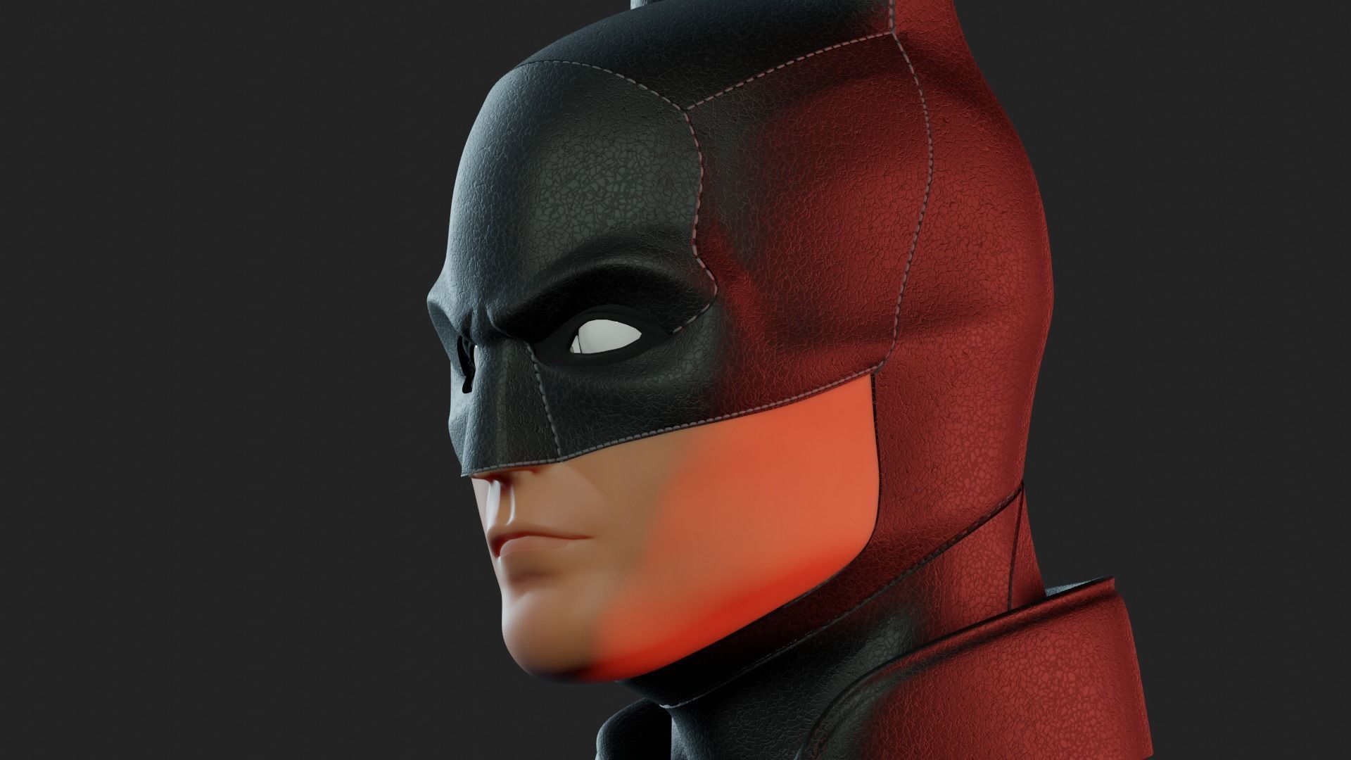 Batman mask - free soft ear free 3D model 3D printable | CGTrader