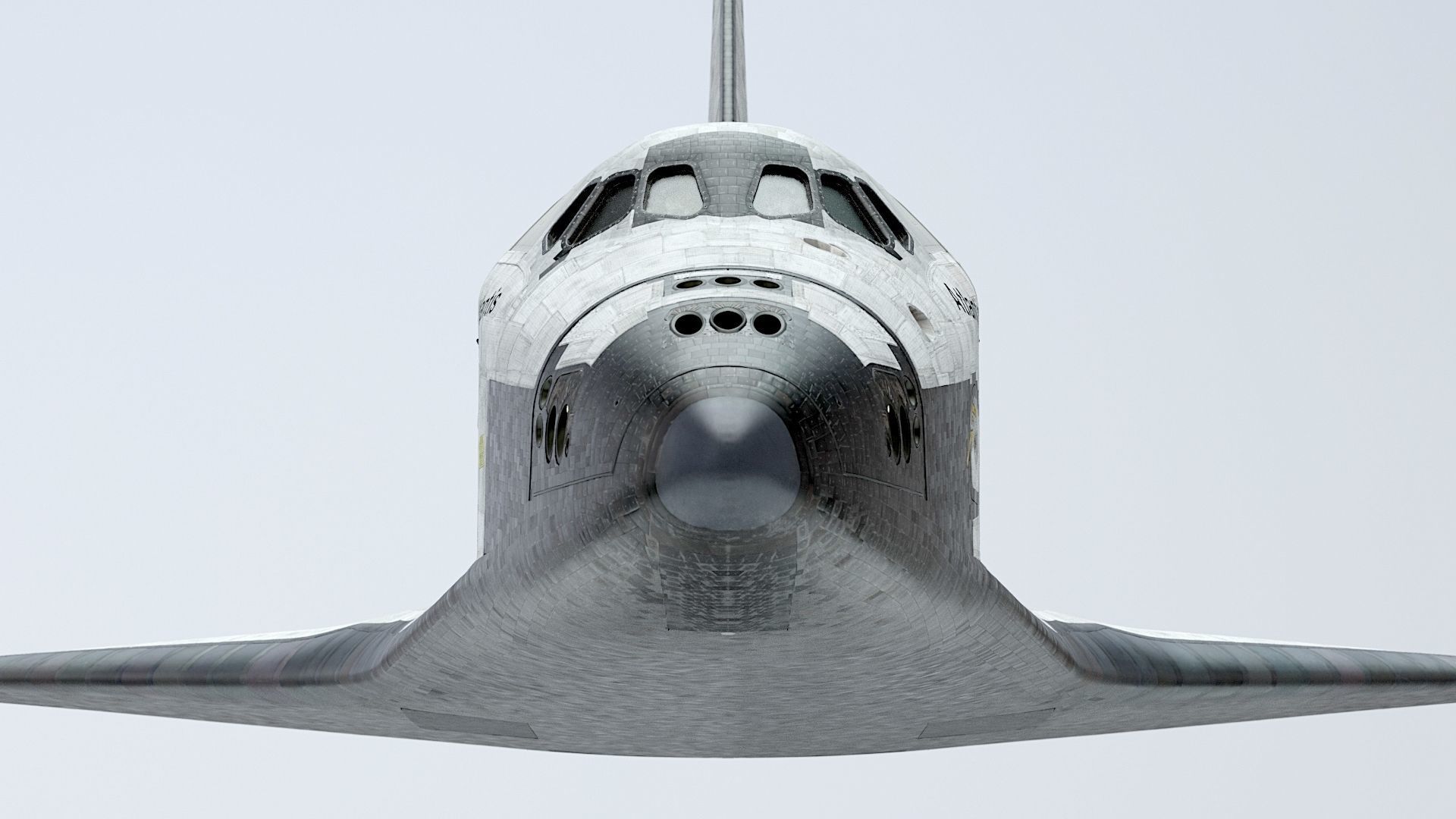 SPACE SHUTTLE Atlantis Exterior Only 3D model | CGTrader