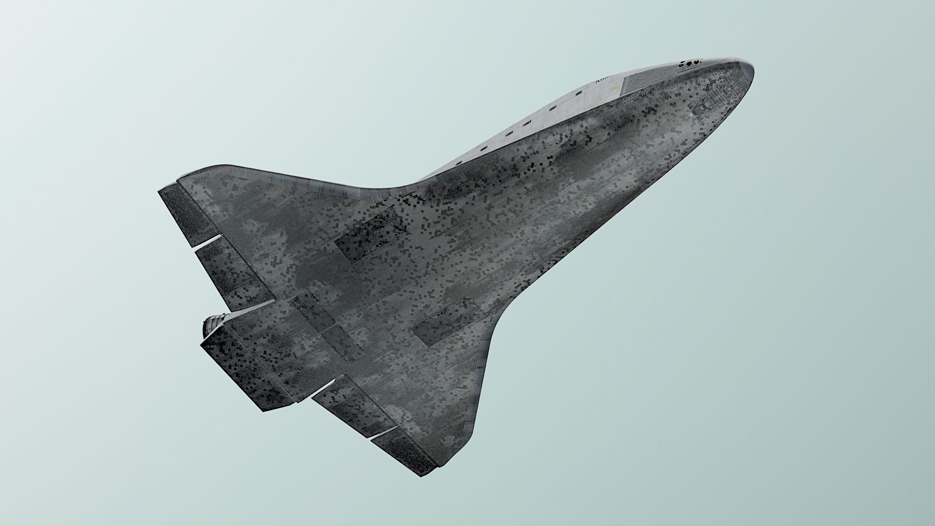 SPACE SHUTTLE Atlantis Exterior Only 3D model | CGTrader