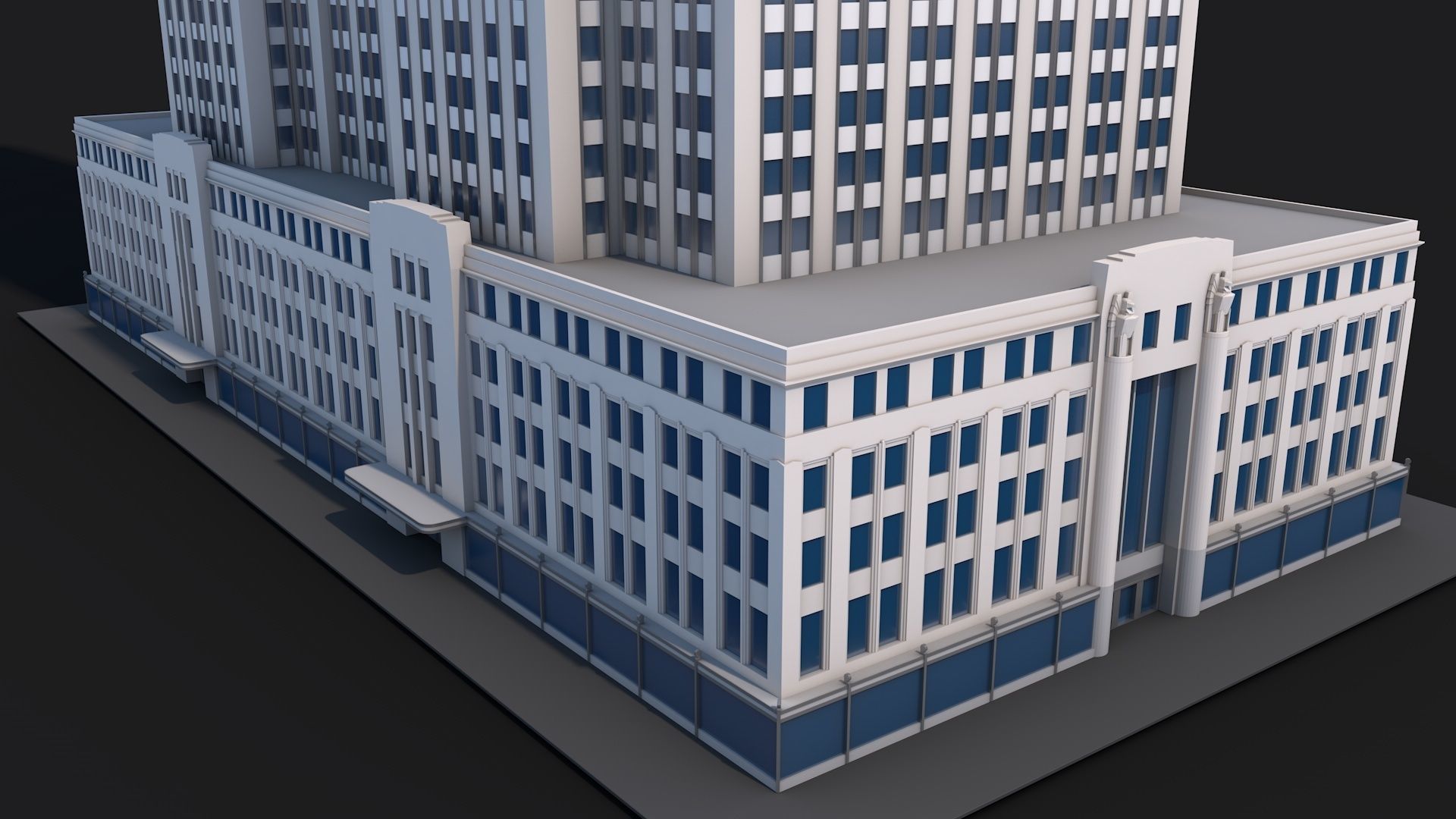 Empire State Building Landmark 3D model | CGTrader