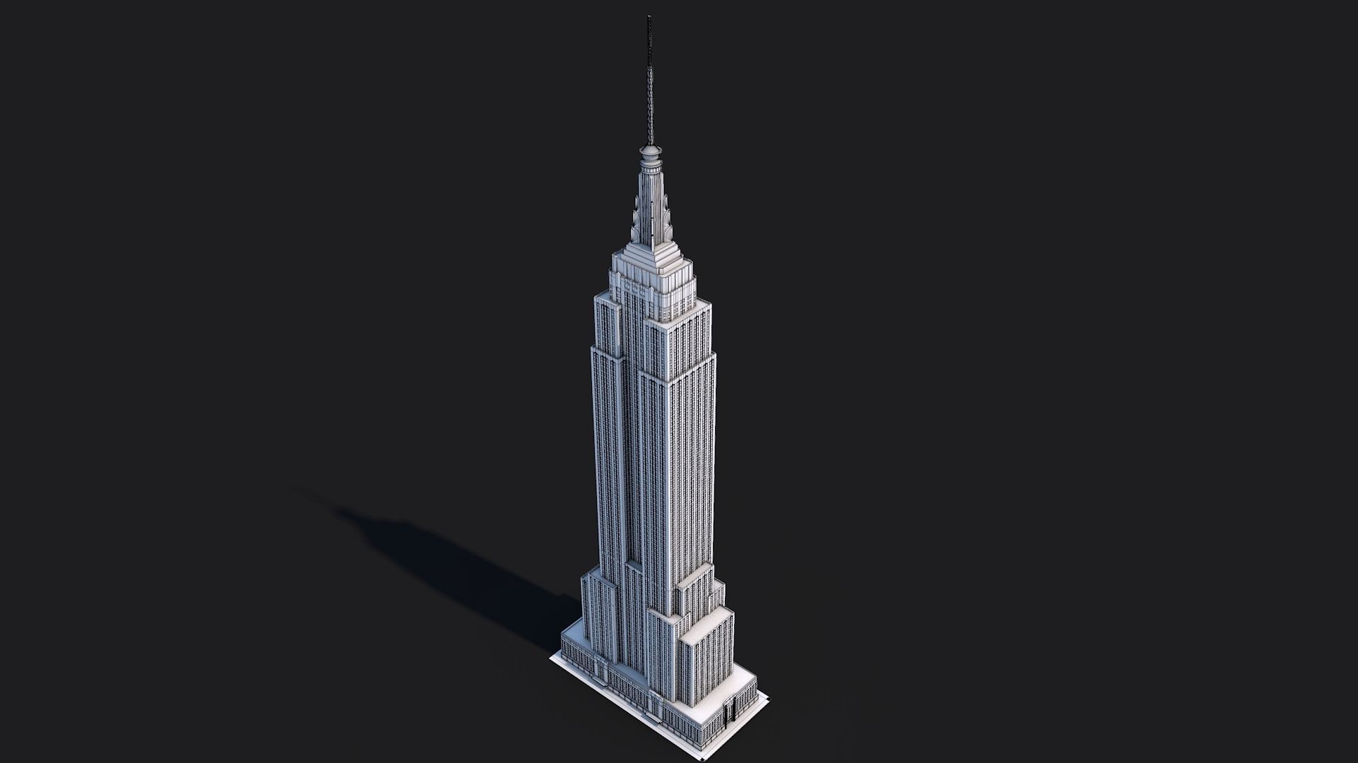 Empire State Building Landmark 3D model | CGTrader