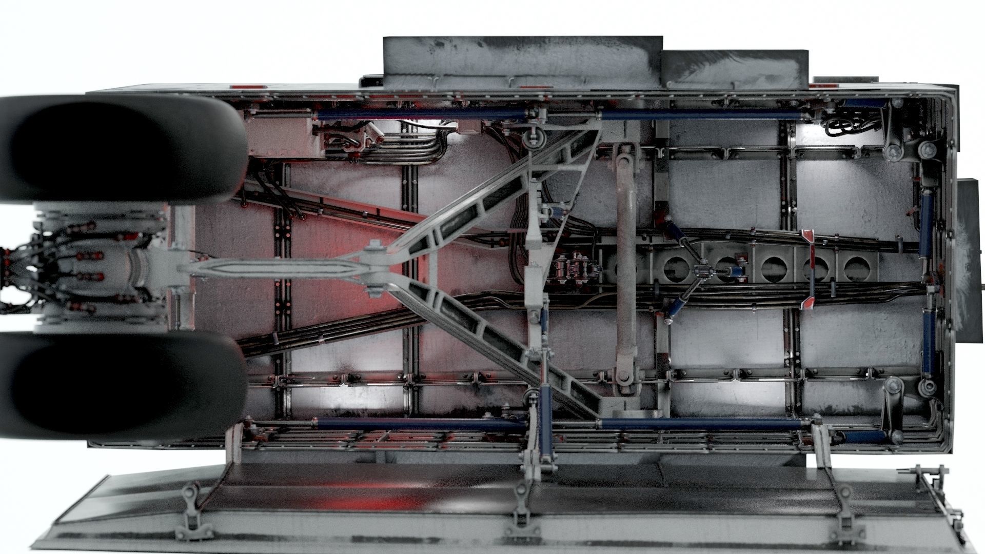 SPACE SHUTTLE Landing Gear 3D model | CGTrader