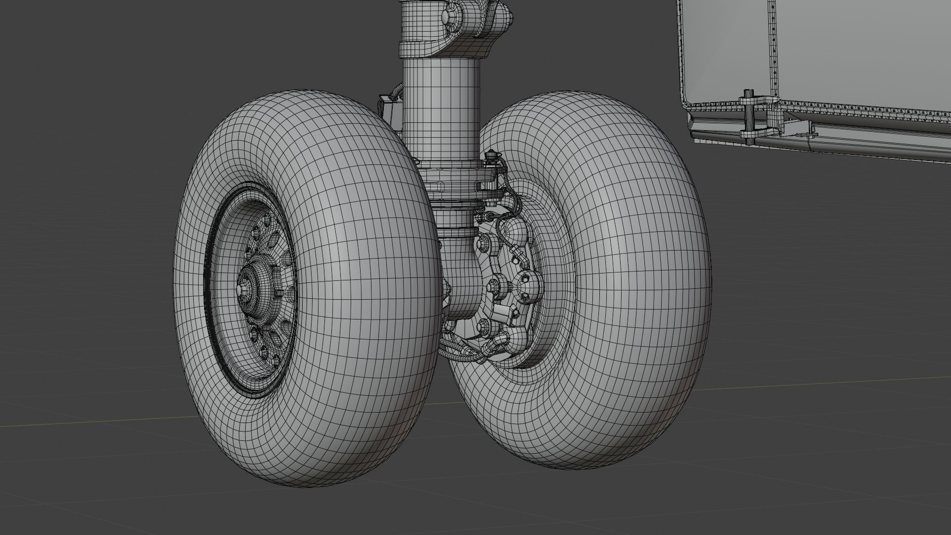 SPACE SHUTTLE Landing Gear 3D model | CGTrader