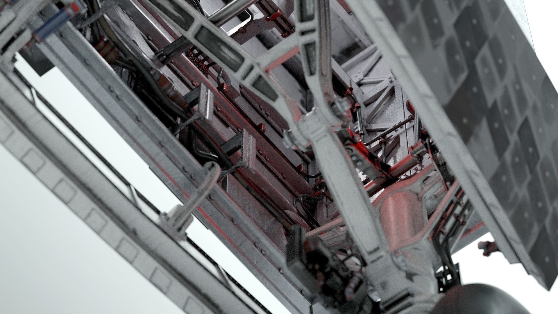 SPACE SHUTTLE Landing Gear 3D model | CGTrader