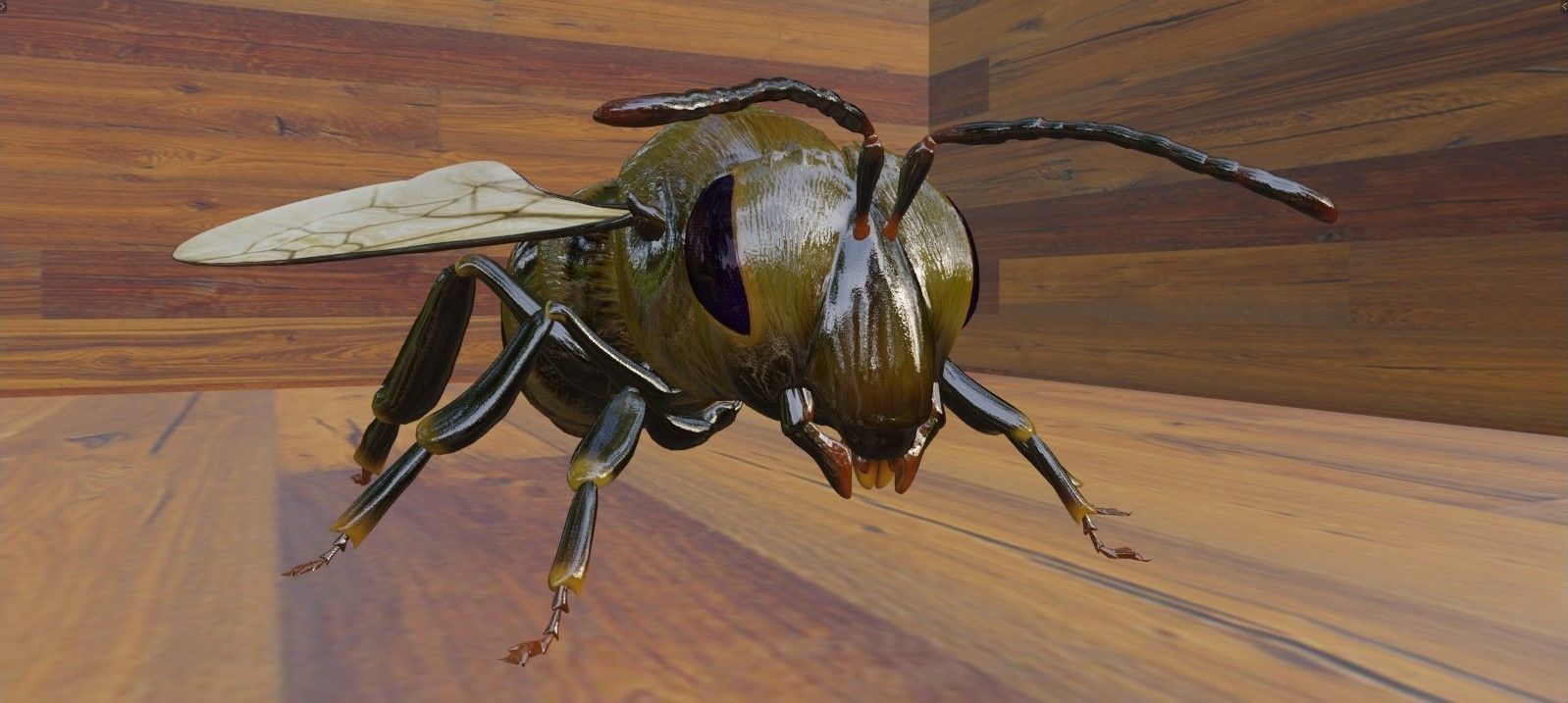Realistic bee 3D model | CGTrader