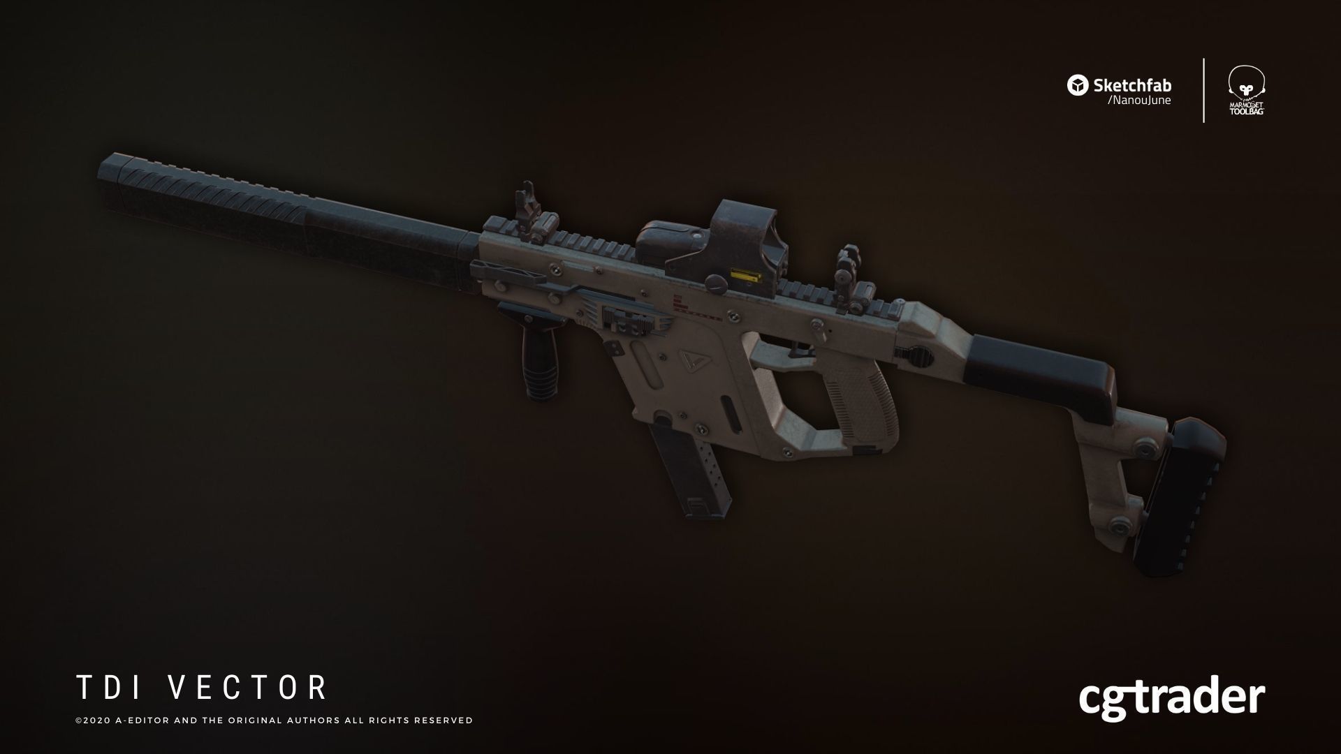 3D model TDI Vector VR / AR / low-poly | CGTrader